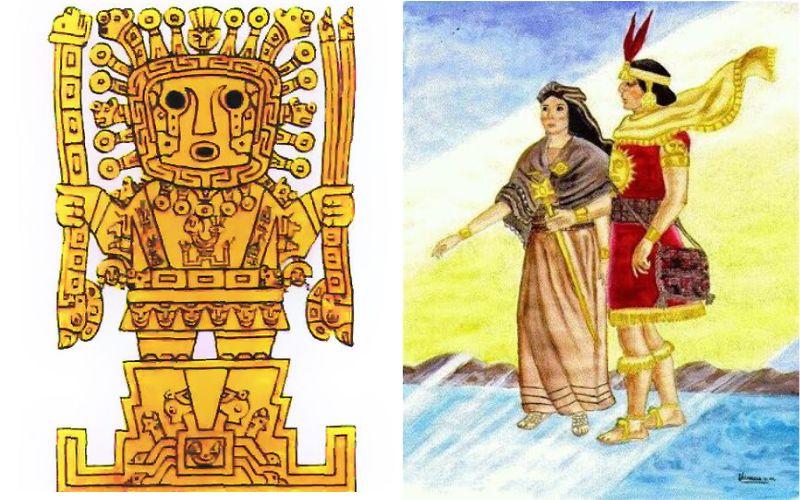 Lista de los dioses incas