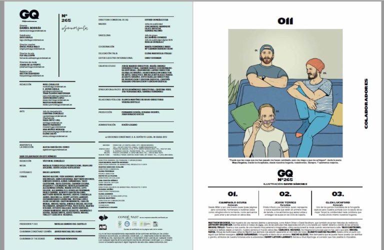 Partes de una revista y sus características