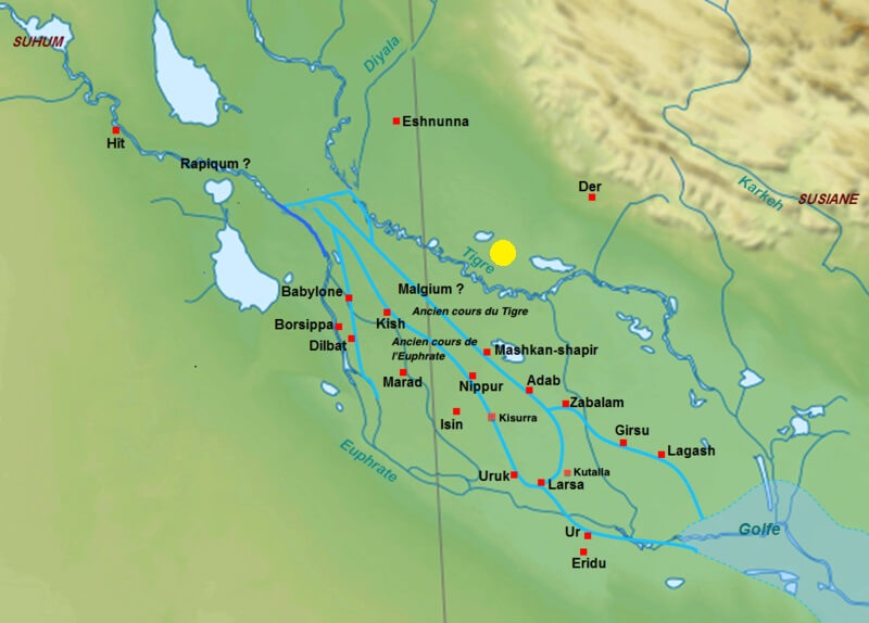 Ríos de Mesopotamia
