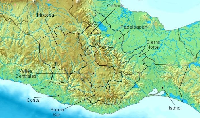 Hidrografía de Oaxaca