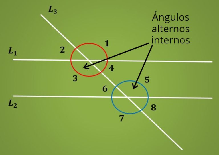¿Qué son los Ángulos Alternos Internos? (Con Ejercicios)