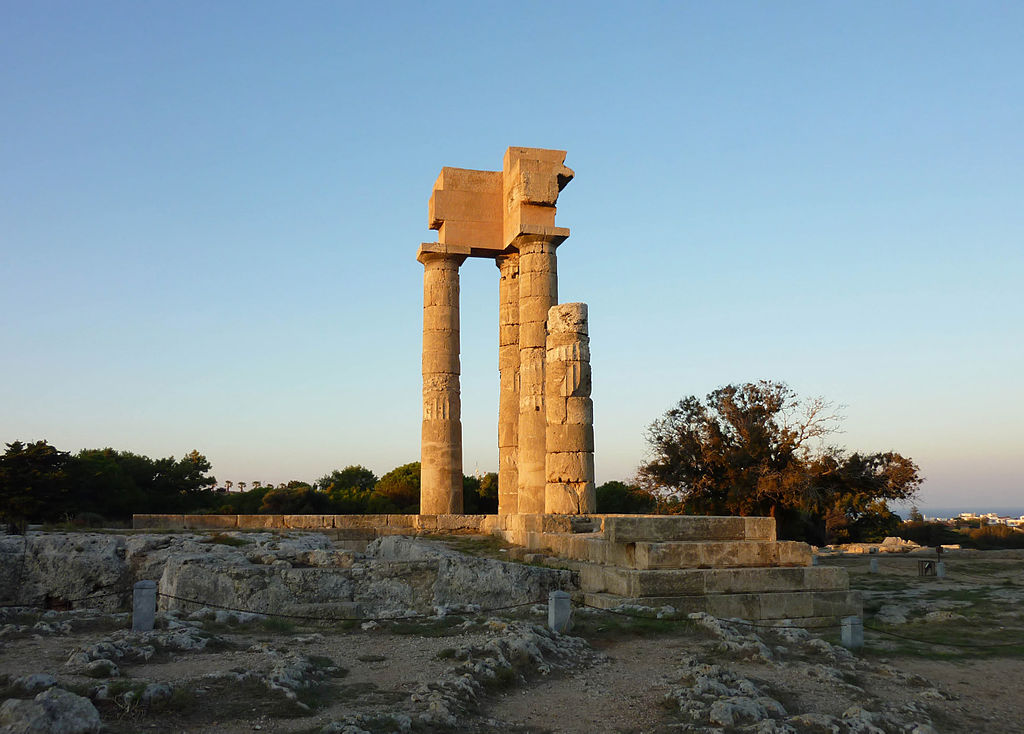 Coloso de Rodas: localización, historia, descripción, ruinas