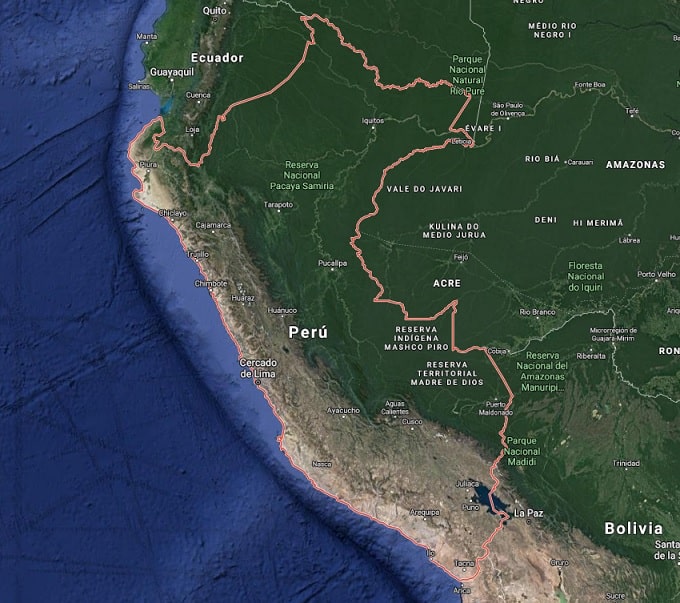 Mesetas del Perú y sus características