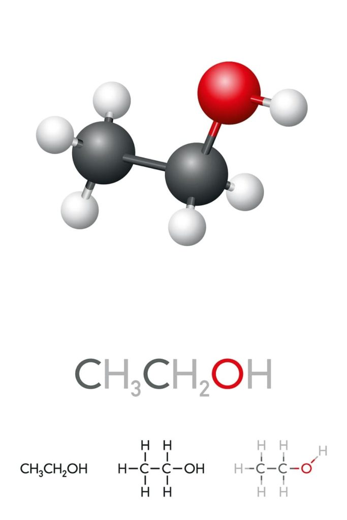 Alcohol etílico: estructura, propiedades, usos, obtención Alcohol etílico: estructura, propiedades, usos, obtención
