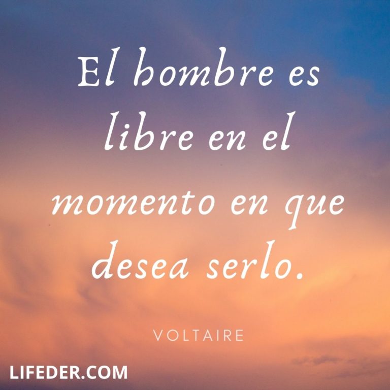 100+ frases de libertad y su valor en la vida (cortas)