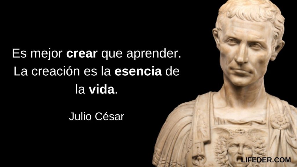 100 Frases de Julio César sobre el Poder, Liderazgo y Vida