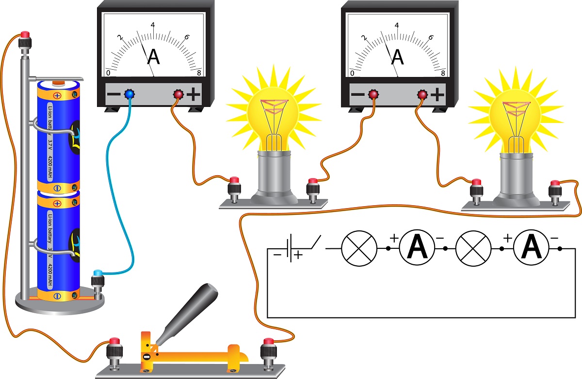 Circuito en serie: concepto, características, cómo hacerlo, ejemplos