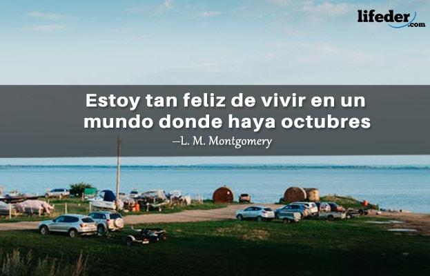 67 frases de octubre cortas y bonitas
