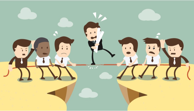 Conflicto organizacional: qué es, tipos, etapas, ejemplos