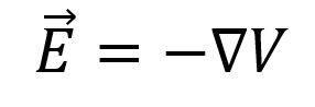 Gradiente de potencial: qué es, características, cálculo, ejemplo