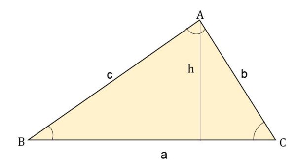 Triángulo escaleno: qué es, características, elementos, ejemplos