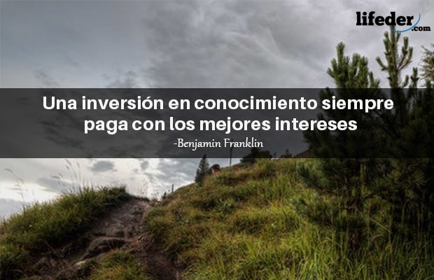 Las 127 mejores frases sobre el conocimiento