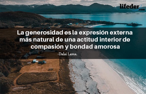 Las 116 mejores frases sobre generosidad