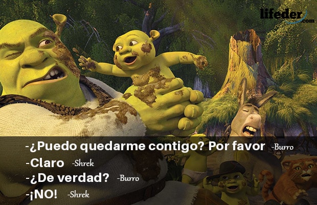 Las 133 mejores frases de Shrek