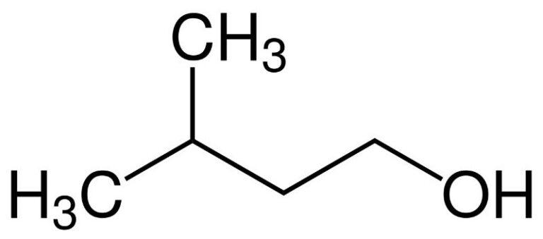 Alcohol isoamílico: qué es, estructura, propiedades, usos y riesgos
