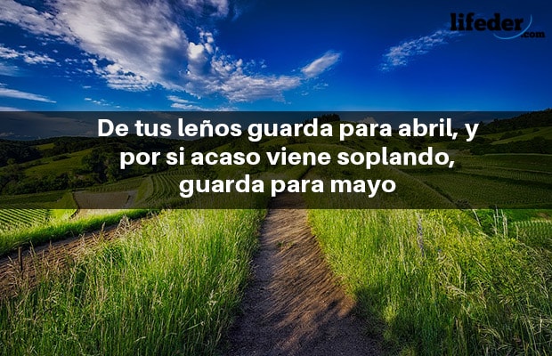 Los 170 mejores refranes de abril