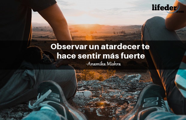Las 107 mejores frases sobre el atardecer