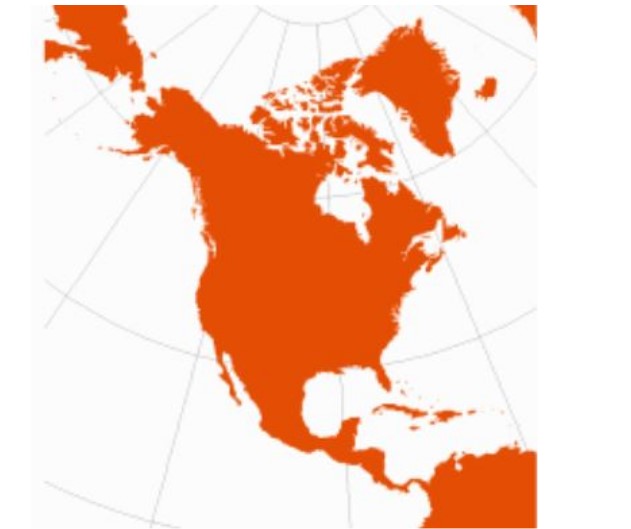 Proyección cónica cartográfica: características, ventajas, desventajas