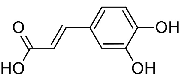 Ácido cafeico: estructura, propiedades, biosíntesis, usos