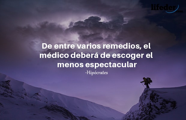 Las 105 mejores frases de Hipócrates - Lifeder