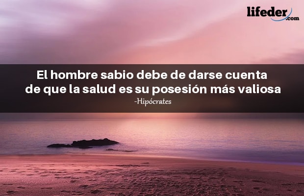 Las 105 mejores frases de Hipócrates - Lifeder