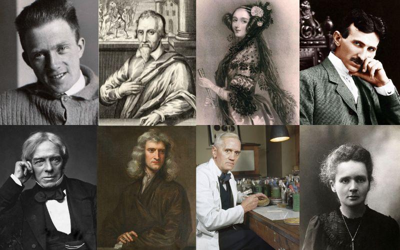 Los 70 científicos más famosos e importantes de la historia