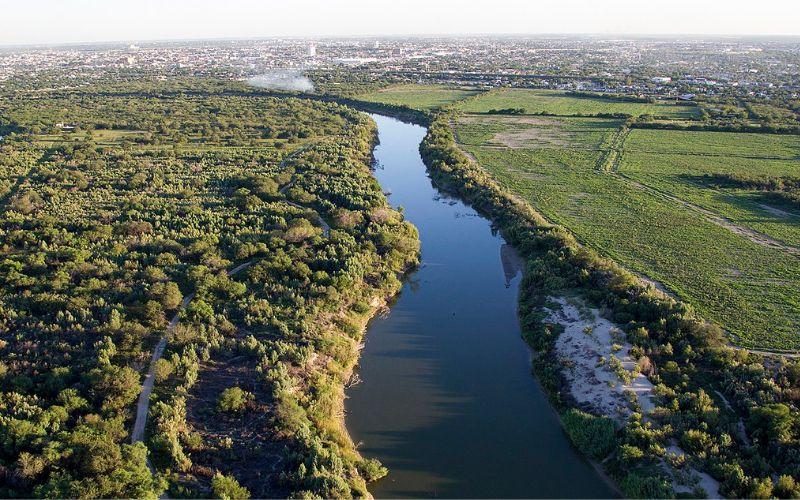 Mapa De Rio Bravo Del Norte El Conflicto Chamizal Monumento