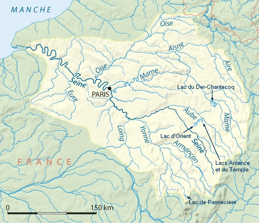 Río Sena: qué es, nacimiento, recorrido, desembocadura, afluentes