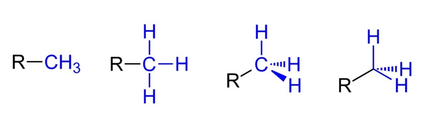 Metil o grupo metilo: qué es, estructura, propiedades, reactividad