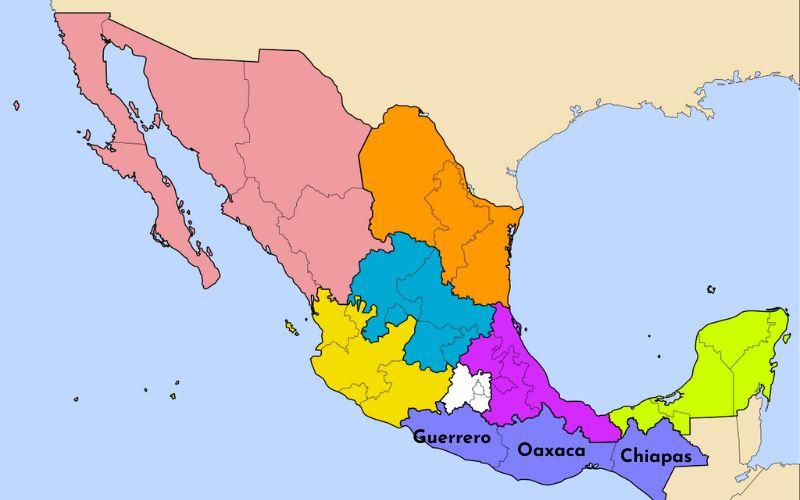 Suroeste de México: qué es, estados, clima, flora, fauna