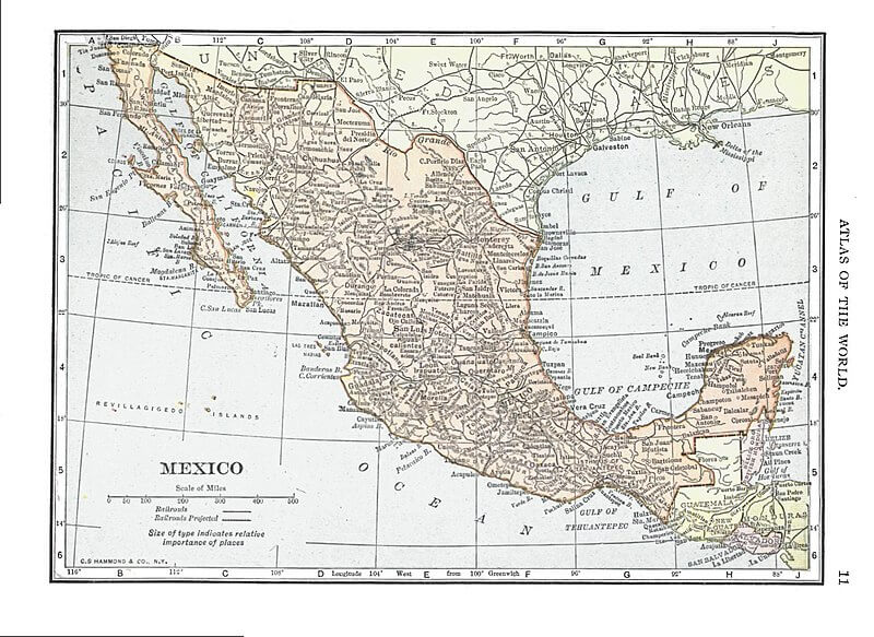 Mapa histórico: concepto, características, para qué sirve, ejemplos