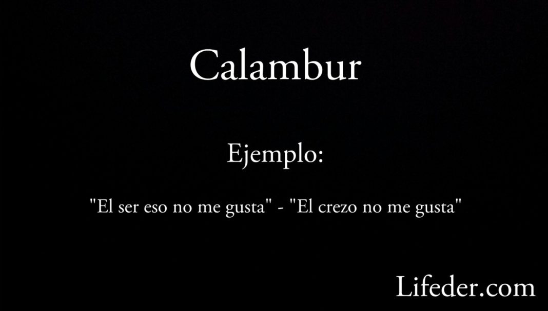 Calambur: concepto y ejemplos
