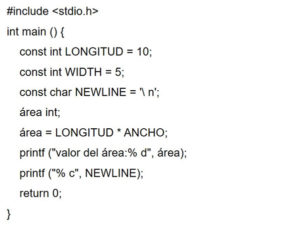 Constante (programación): concepto, tipos, ejemplos