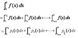 Regla de Simpson: fórmula, demostración , ejemplos, ejercicios