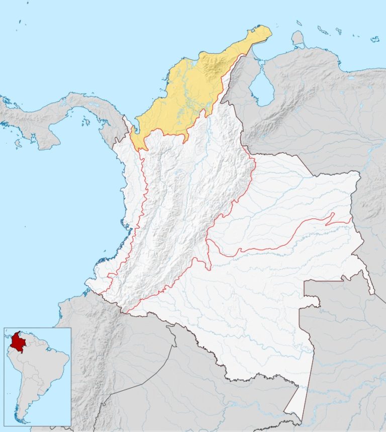 Región Caribe: ubicación, características, cultura, gastronomía