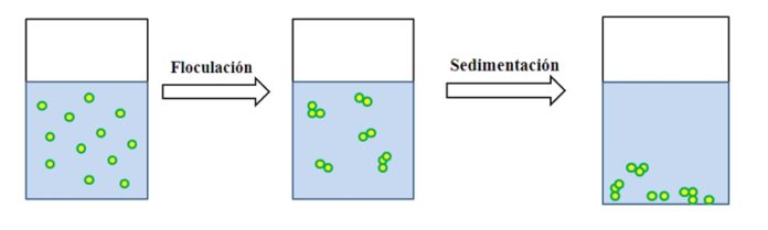 Floculación: reacción, tipos, aplicaciones, ejemplos