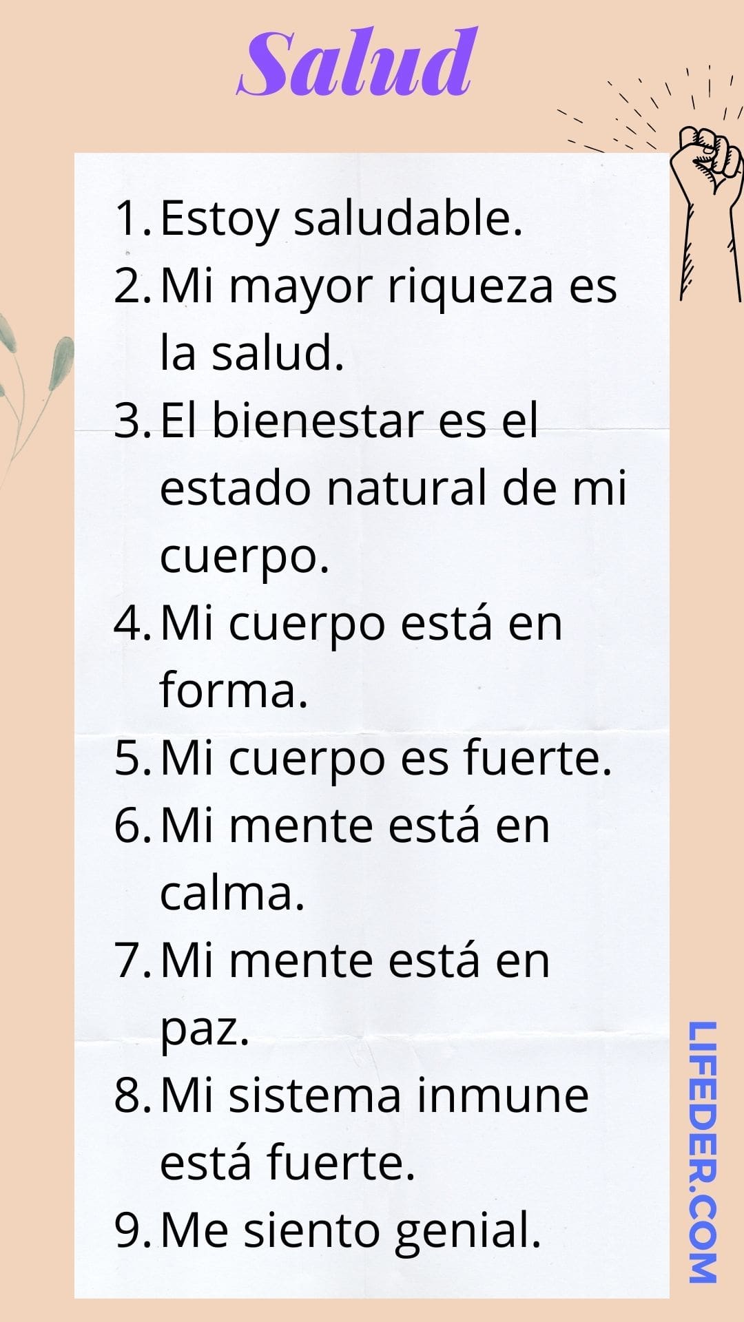 +500 Afirmaciones Positivas para Tener Felicidad