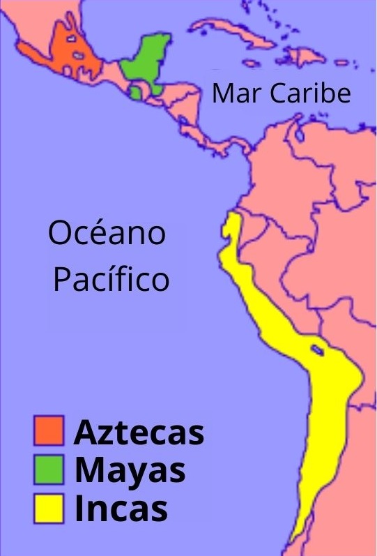 Culturas precolombinas: ubicación, características, arte