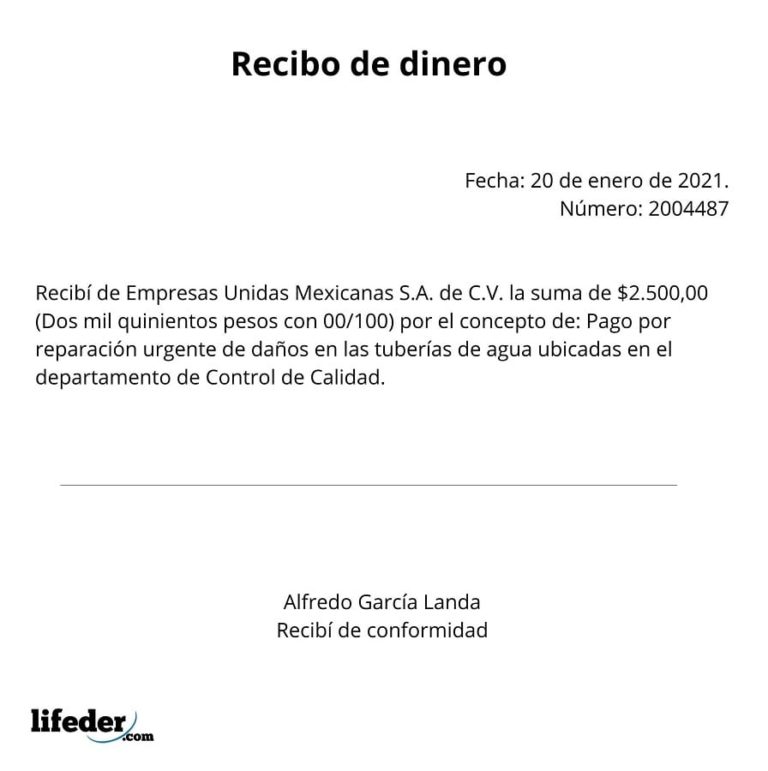 Recibo De Dinero Que Es Como Hacerlo Ejemplo Formatos Images – Howtodoes Recibo De Dinero Que Es Como Hacerlo Ejemplo Formatos Images – Howtodoes