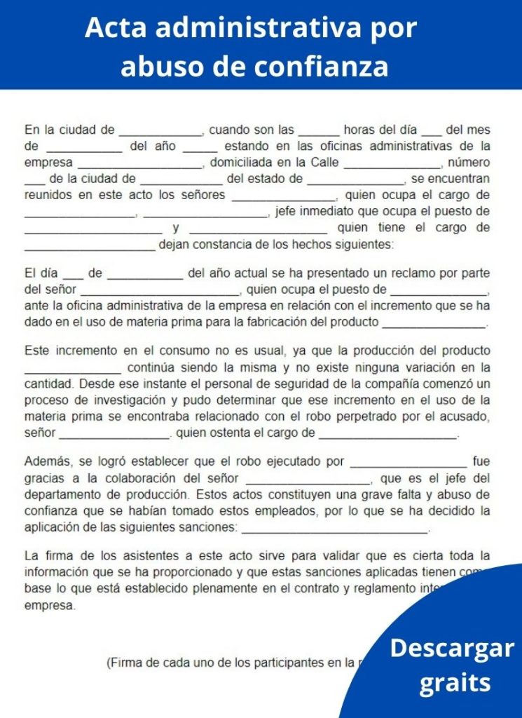 Acta Administrativa Qué Es Elementos Ejemplo Formato - vrogue.co Acta Administrativa Qué Es Elementos Ejemplo Formato - vrogue.co