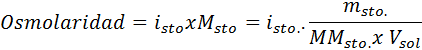 Osmolaridad: concepto, cómo se calcula, ejemplos