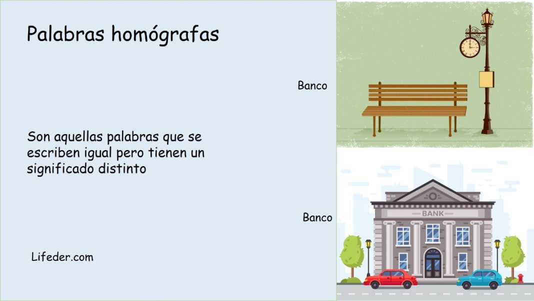 Palabras homógrafas: definición, cómo identificarlas, ejemplos