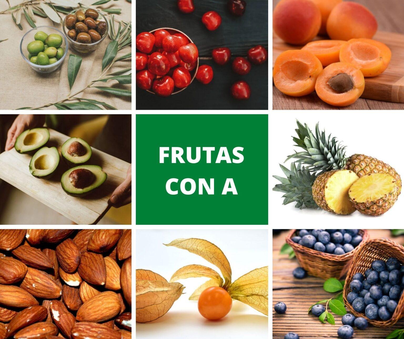 18 frutas y verduras que empiezan por O