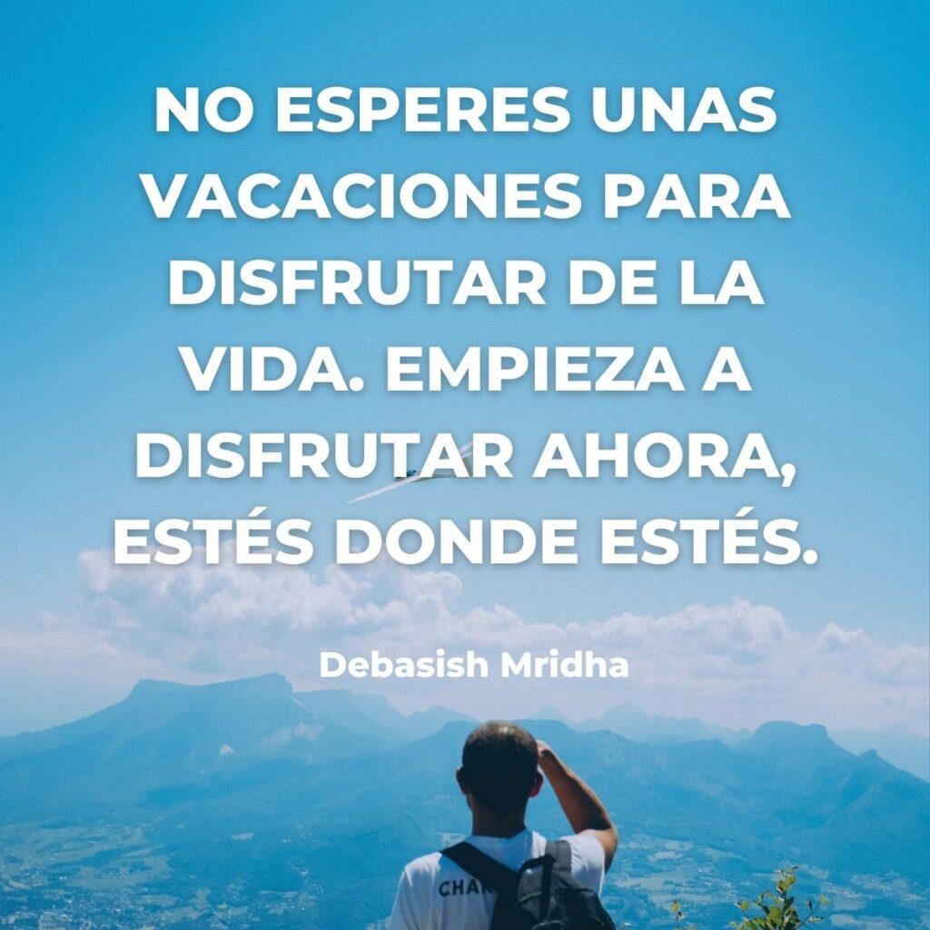 Felices Vacaciones Frases