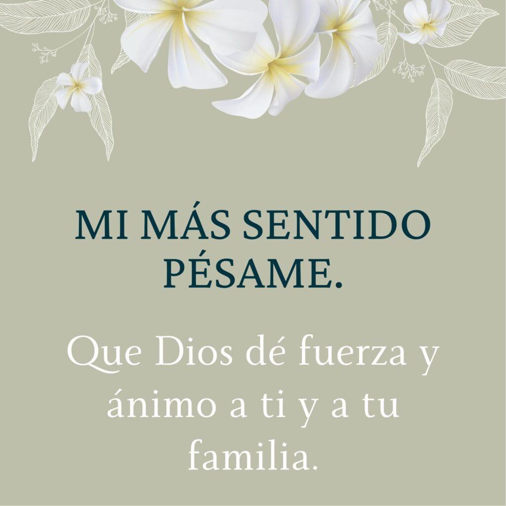 Mensajes De Condolencias