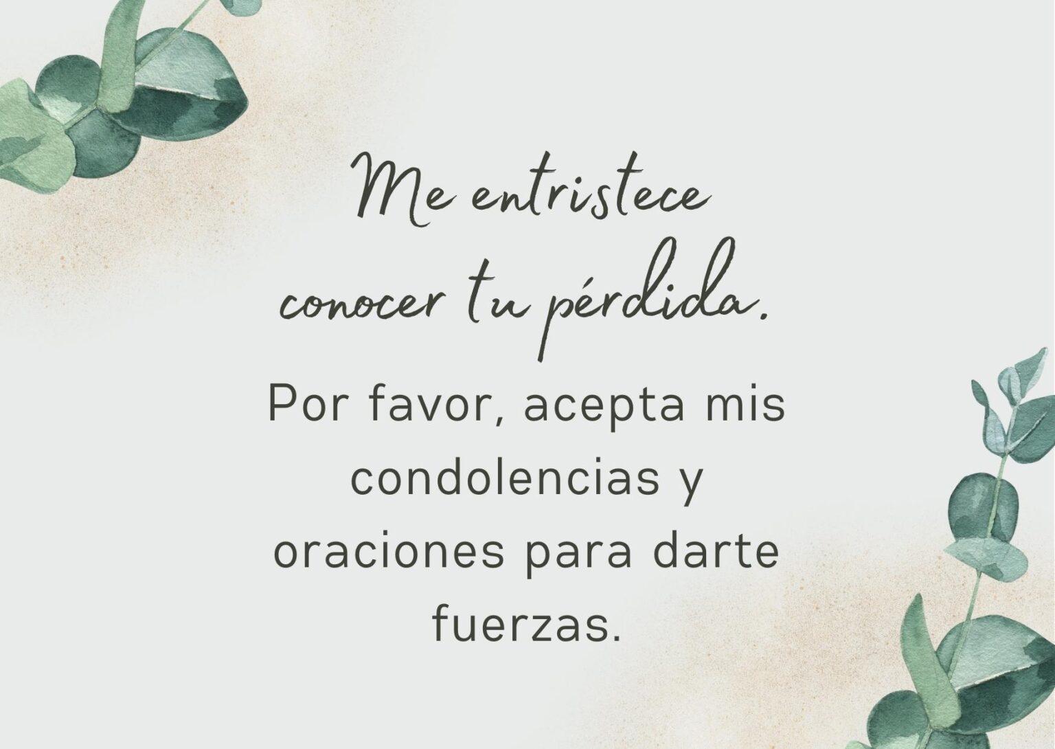 100+ frases de condolencias por una perdida (cortas)