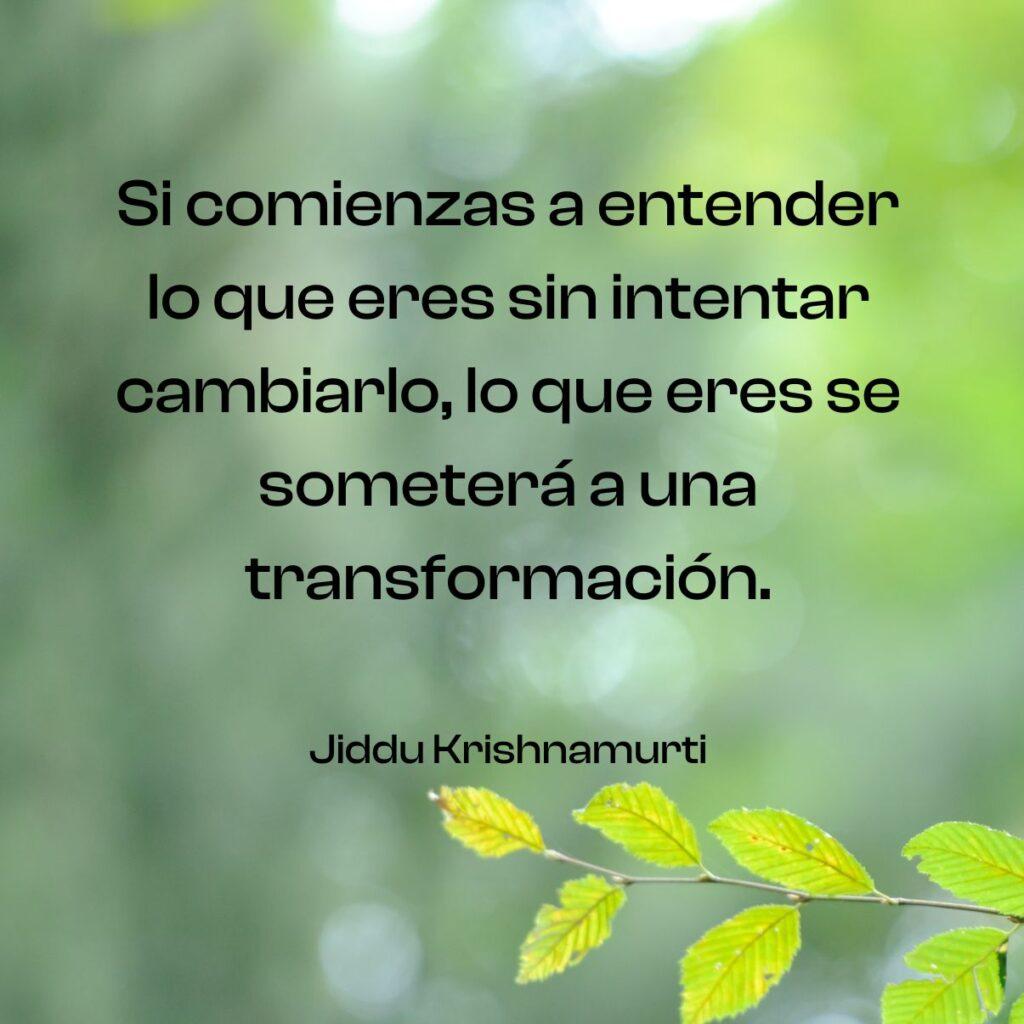 80+ frases de Krishnamurti sobre la vida, amor, miedo, verdad y más