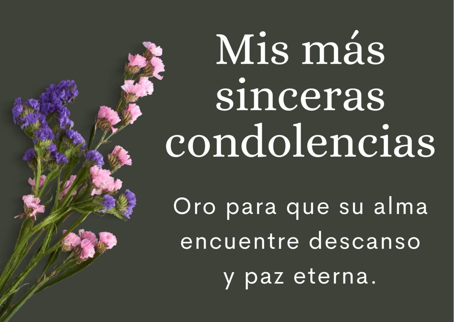100+ frases de condolencias por una perdida (cortas)