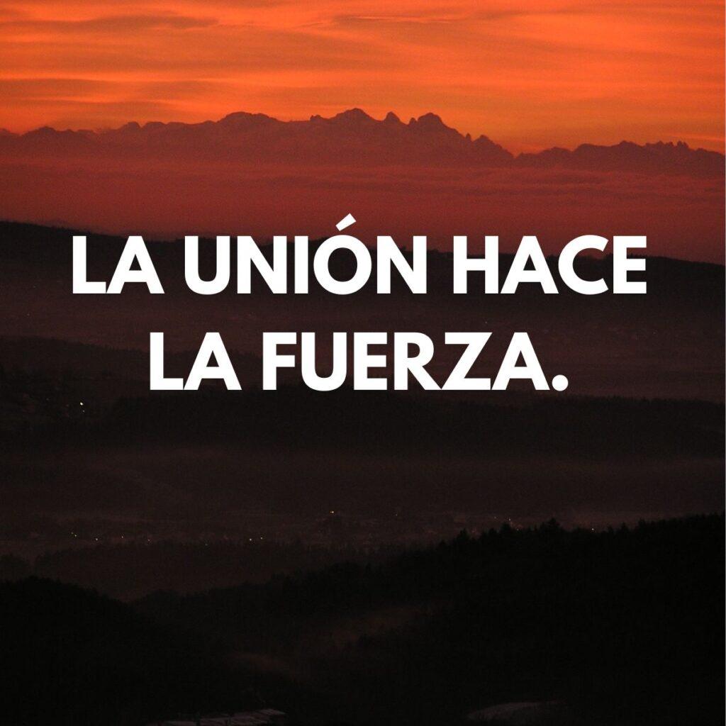 100 frases de unión para inspirarse y reflexionar (cortas)